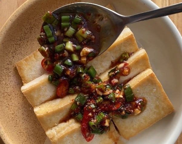 Dubu Buchim (Pan Fried Tofu) - Stellanspice