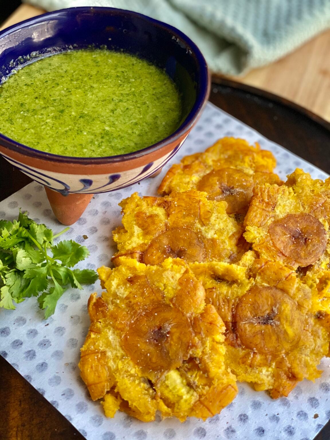 Tostones (Twice Fried Plantains) - Stellanspice