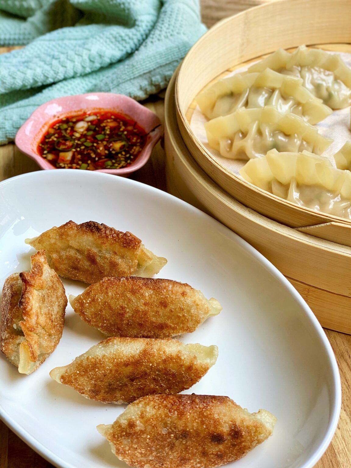 The BEST Mandu (Korean Dumplings) - Stellanspice