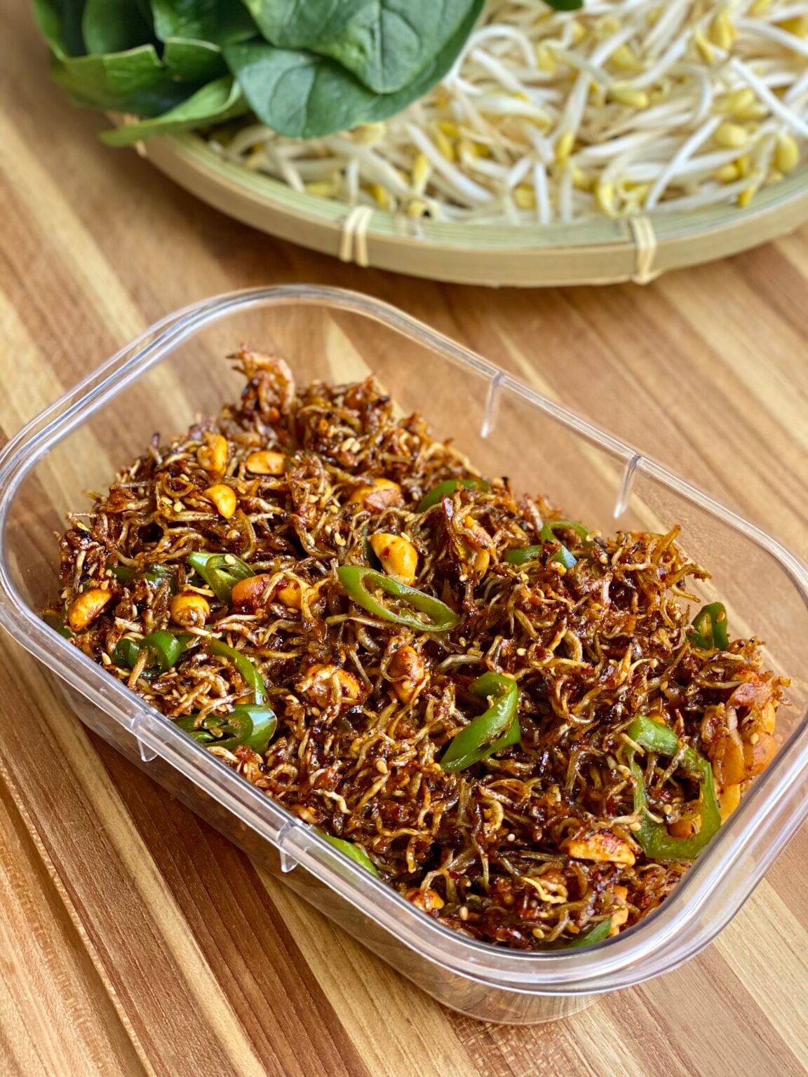 Myeolchi Bokkeum (Stir Fried Anchovies)