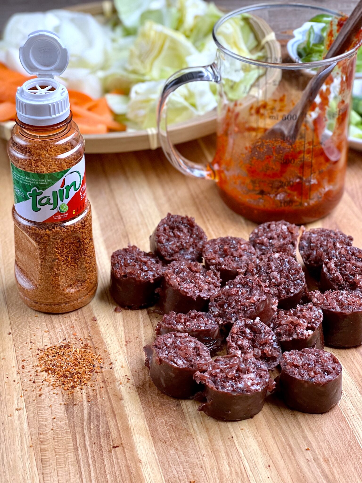 Blood Sausage Stir Fry (Soondae Bokkeum)