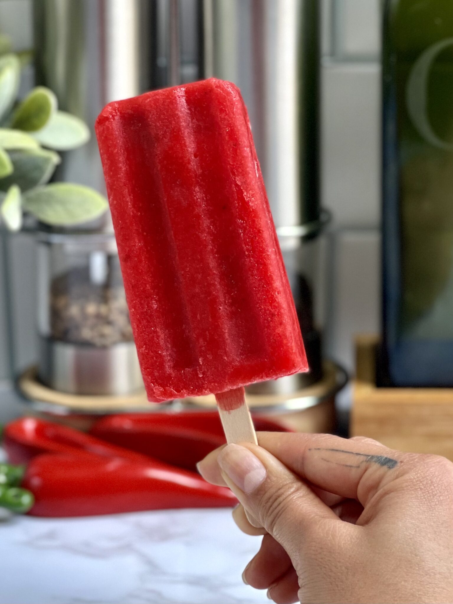 Strawberry Paletas
