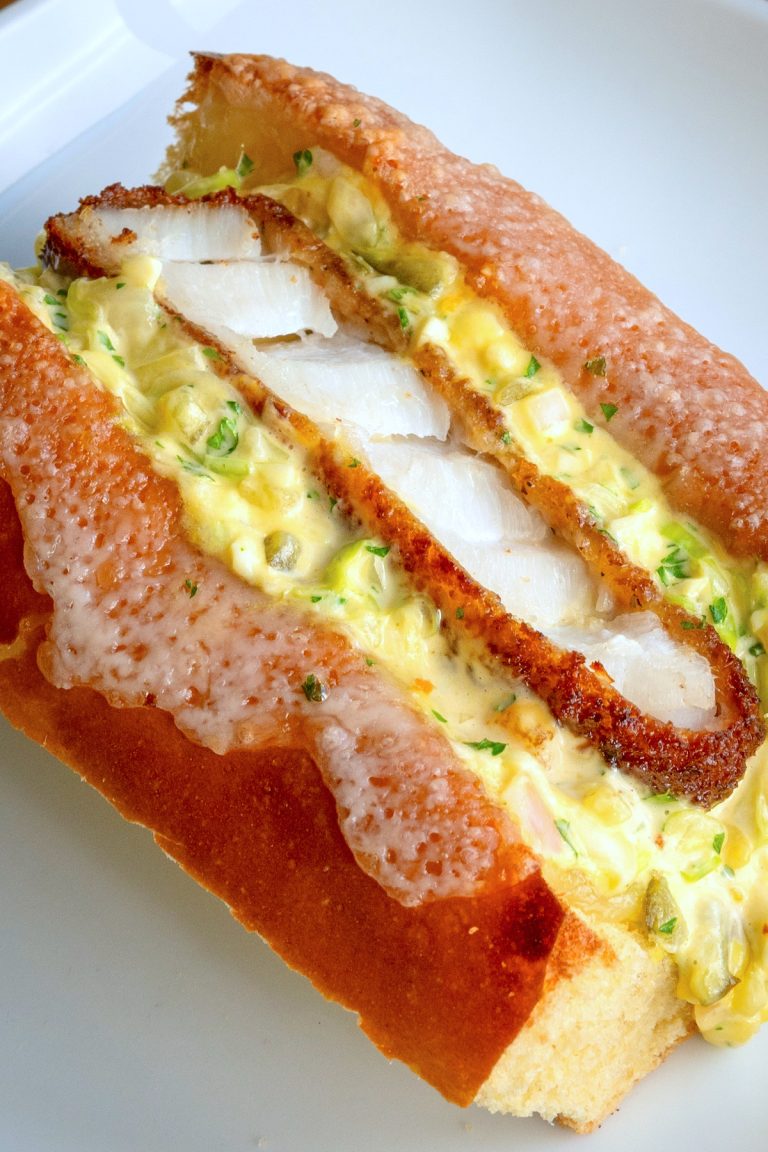 Fish Filet Panini (Okayama Kobo Bakery Copycat) - Stellanspice