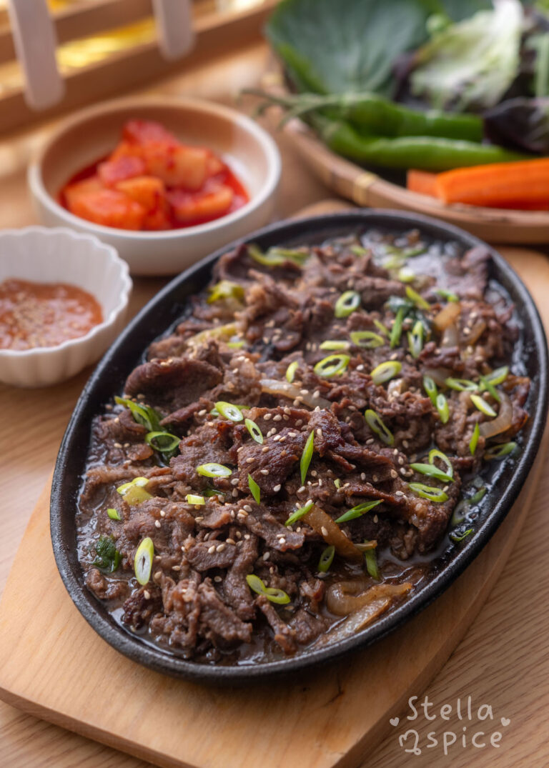 Bulgogi- Authentic Korean BBQ Beef Recipe - Stellanspice